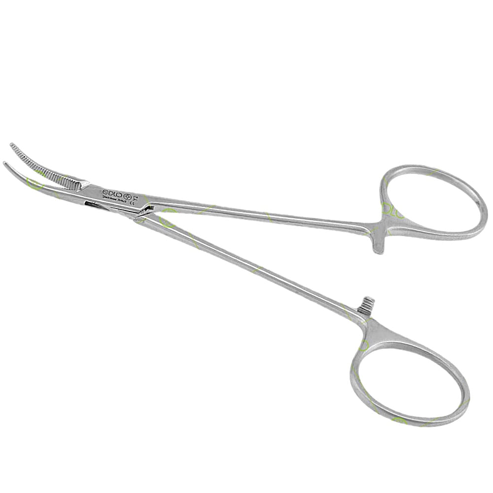 Pinça Halsted Mosquito 12cm Curva EDLO - Bisturi Material Hospitalar