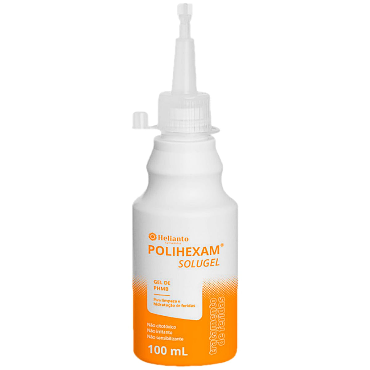 Gel PHMB para Limpeza de Feridas Polihexam Solugel 0,1% 100ml | Bisturi